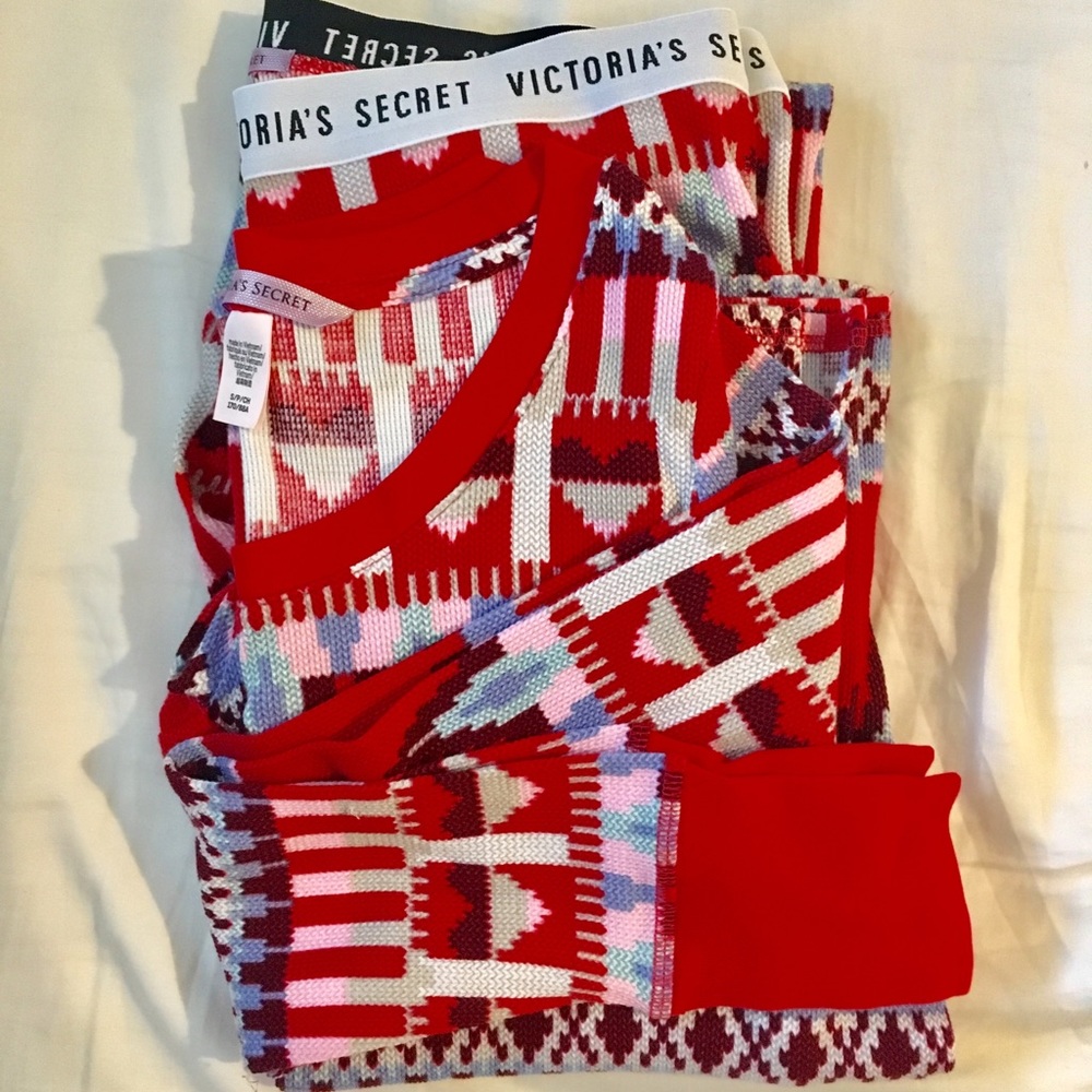 Victoria’s Secret Red Fair Isle Set - Gem
